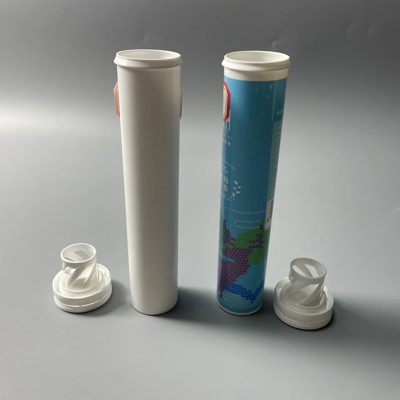 Wholesale Packaging Empty Vitamin C Effervescent Tablet Container Tube ...