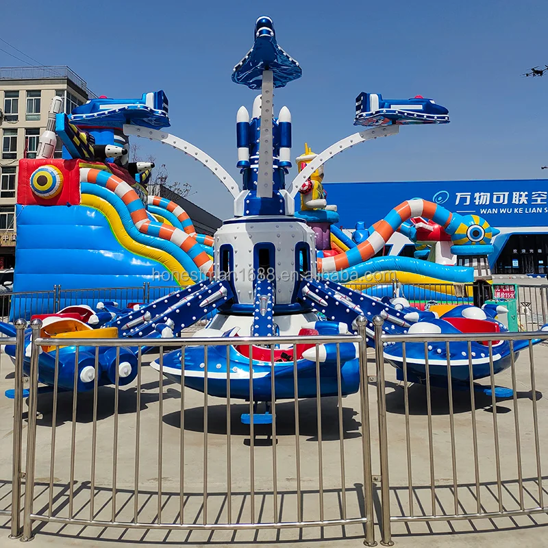 Airplane Aircraft Adults Theme Park Ride Self Control Plane Amusement ...
