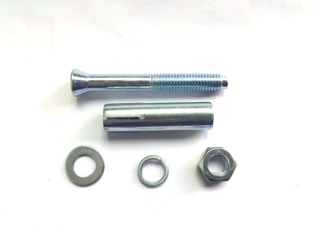 Zinc-plated Expansion Screws Longer Iron Screws Built-in Metal ...
