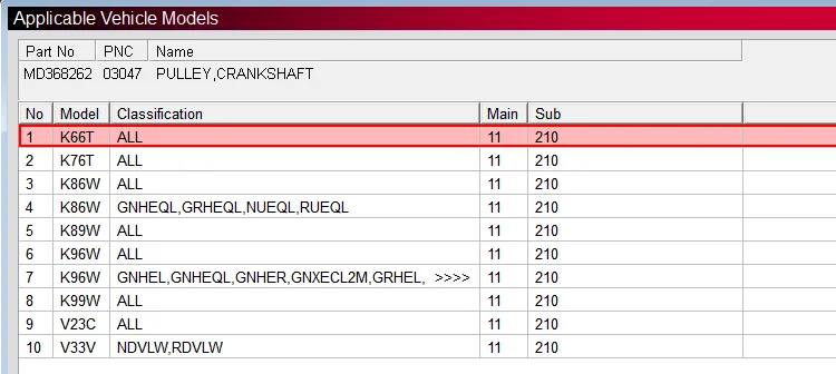 Auto Engine Crankshaft Pulley For Mitsubishi Pajero Montero V43 V45 ...