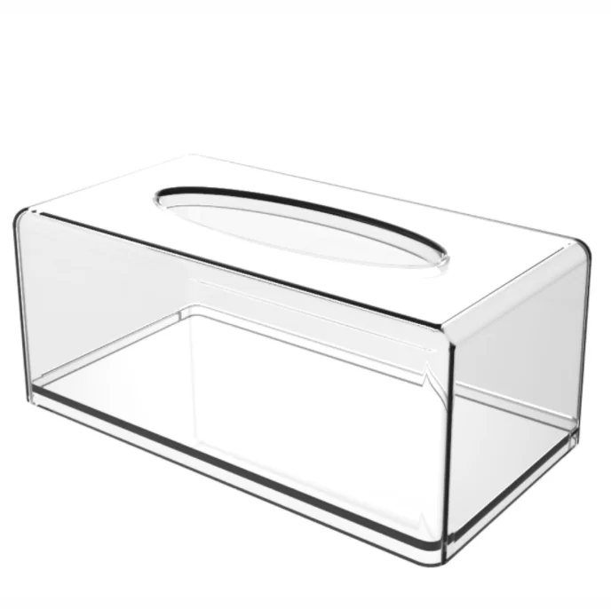 Clear Acrylic Tissue Box,Bathroom Facial Napkin Box Holders,Table Clear ...