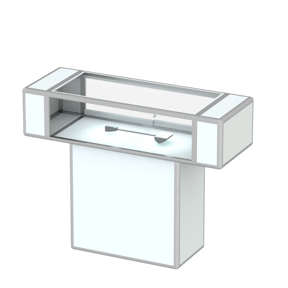Easy-assembly Aluminum Frames Display Modular Jewelry Showcases For ...