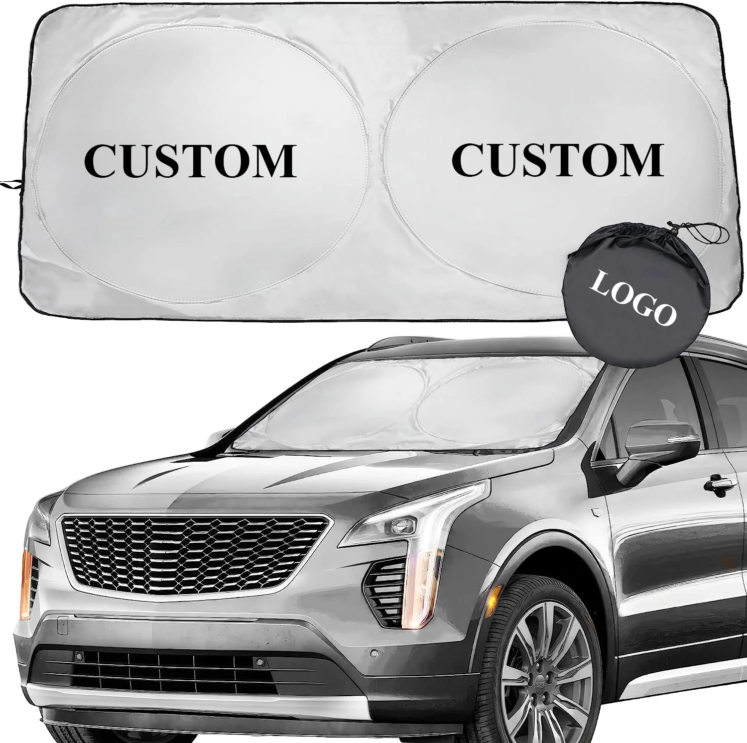 Best Custom Printing Foldable Front Windshield Sun Shades
