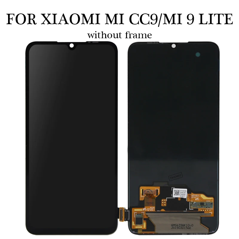 Shenzhen Factory Lcd Replacement For Xiaomi Mi Cc9/mi 9 Lite Lcd Touch ...