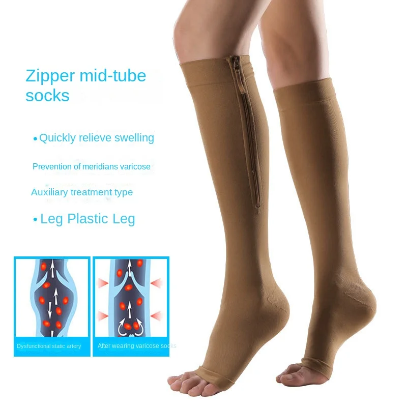 Pressure Vein Prevention Varicose Stockings Thrombosis Elastic Large ...
