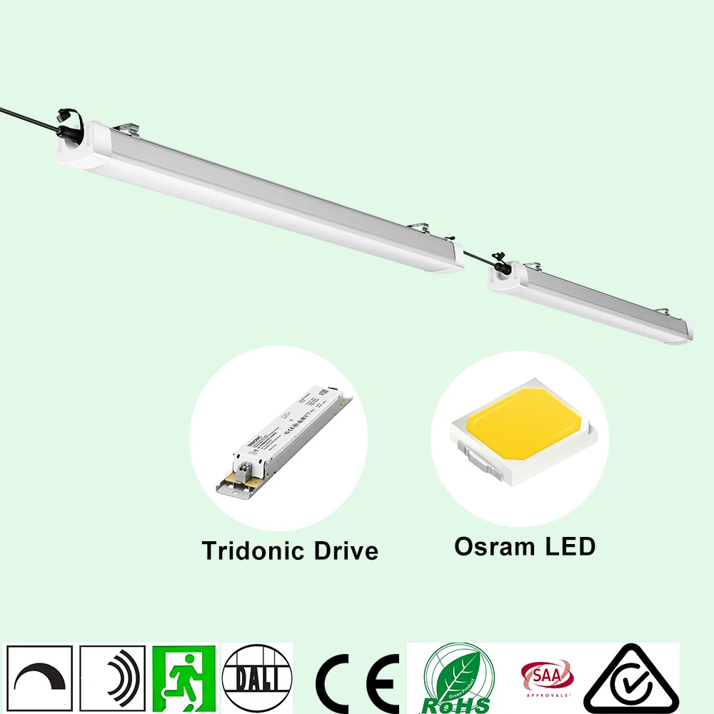 Ip66 Ip65 Aluminum 60cm 90cm 120cm 150cm 20w 30w 40w 60w 80w Led Tri ...