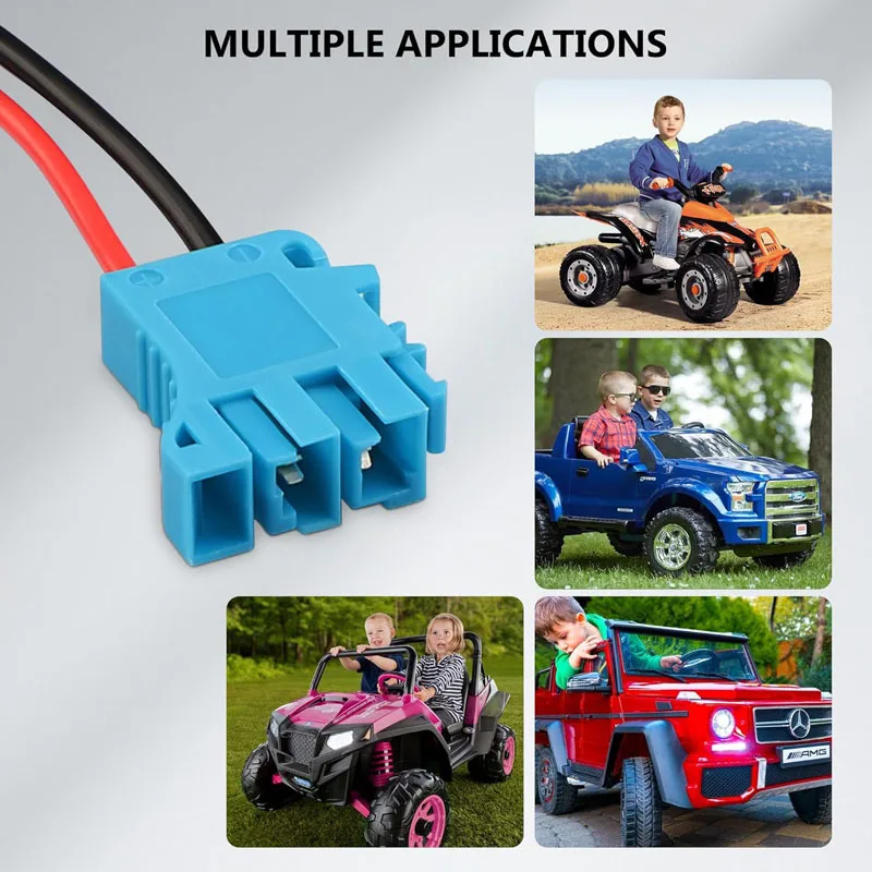 12 AWG Wire Harness Connector Replacement for Peg-perego