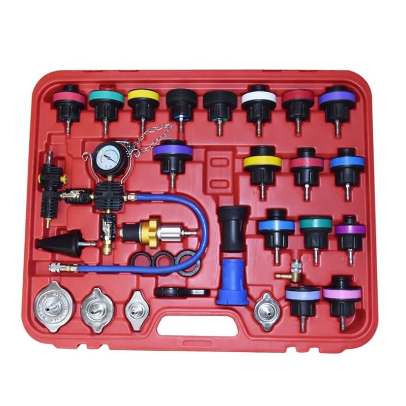 34pcs Master Radiator Pressure Tester Kit Car Ac Tools Auto Diagnostic ...