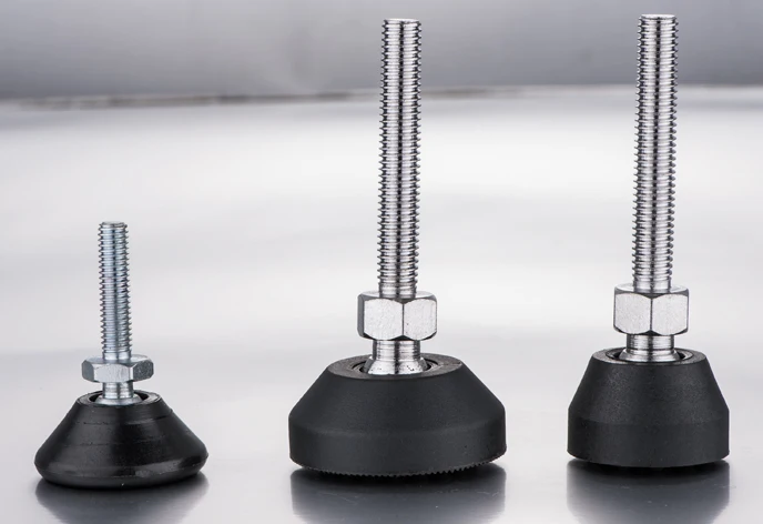 Free Sample M6 M8 M10 M12 M14 M16 M20 M24 Pp Nylon Rubber Steel Foot ...