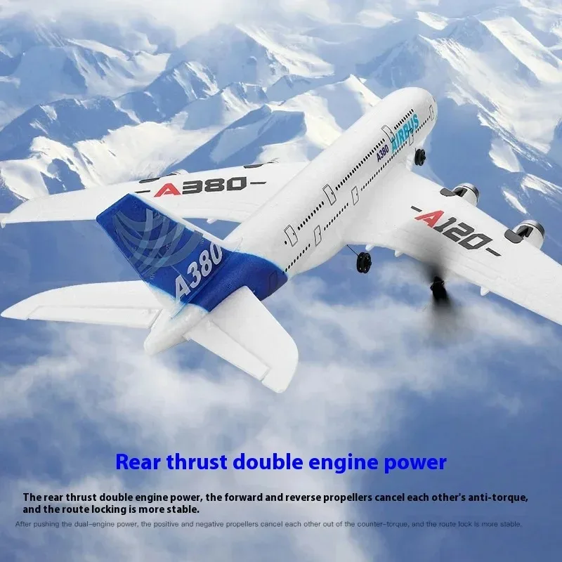 A120 Airbus A380 Military Aviation Model Three-Channel Simulator Glider ...