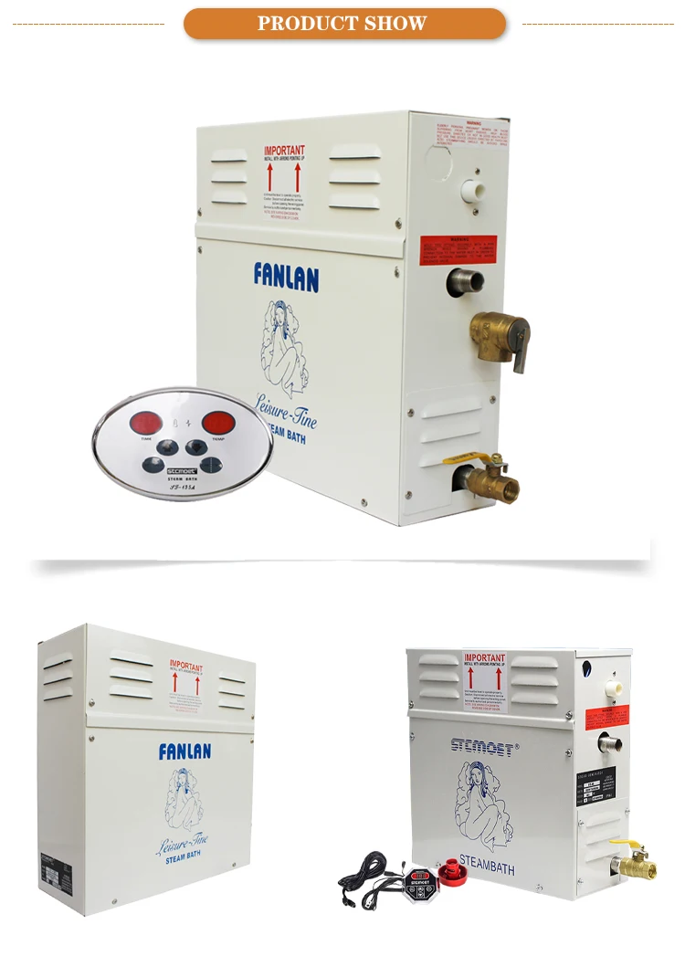 Big Portable Steam Room Machine - Fenlin Steam Bath Generator