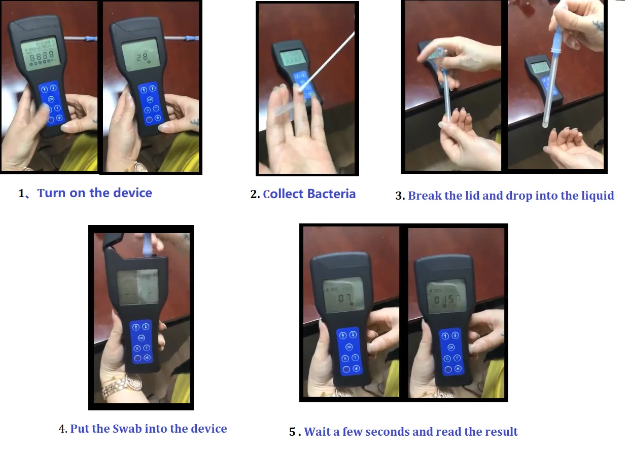 Biobase Portable ATP Meter - Fast Bacteria Detection