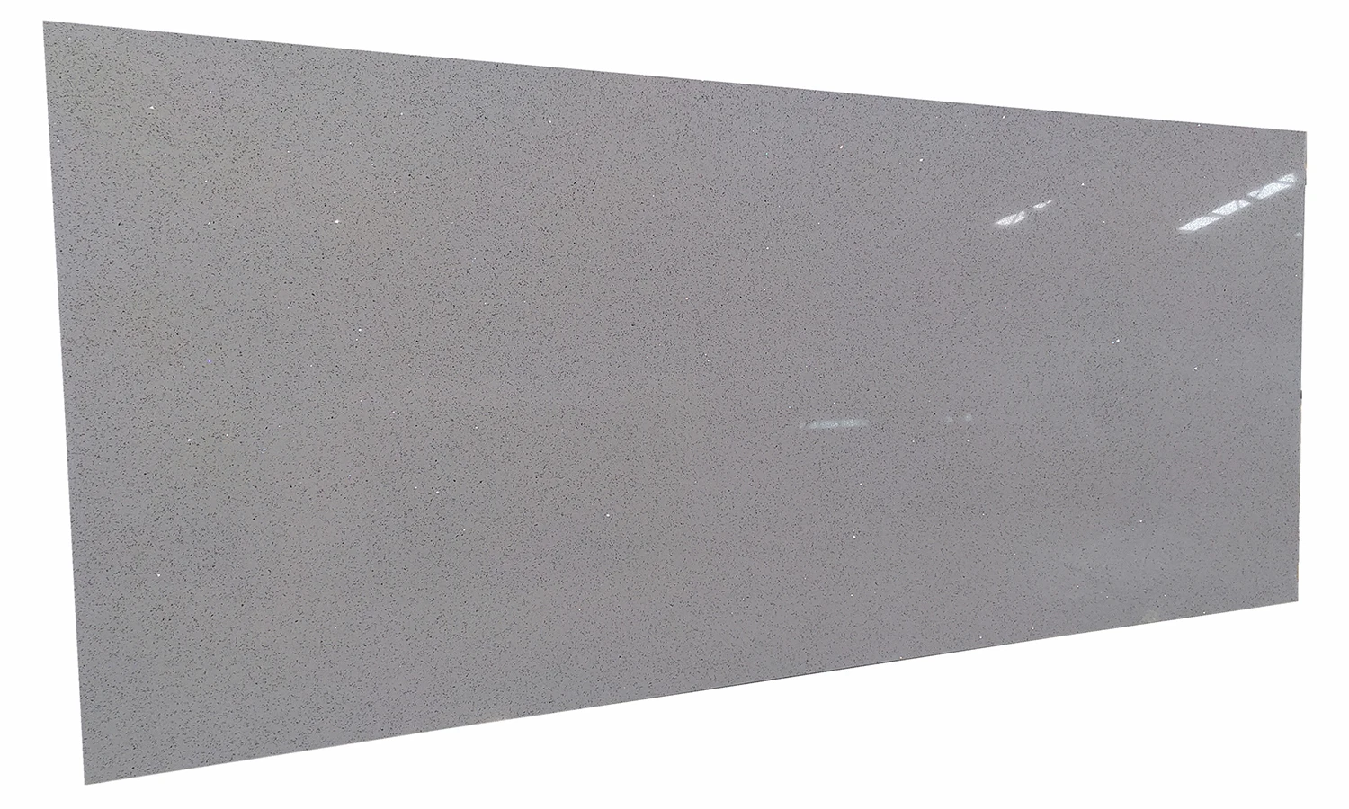 Popular Crystal Light Grey Quartz Sheet In Artificial Stone - Buy ...