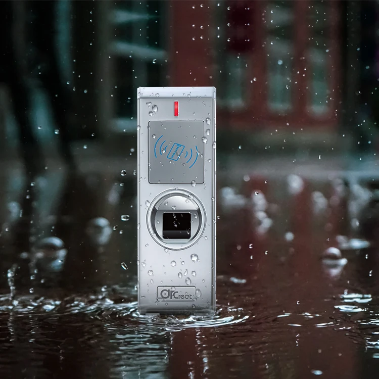 125khz HID Metal Fingerprint Weatherproof Biometric Access Control ID ...