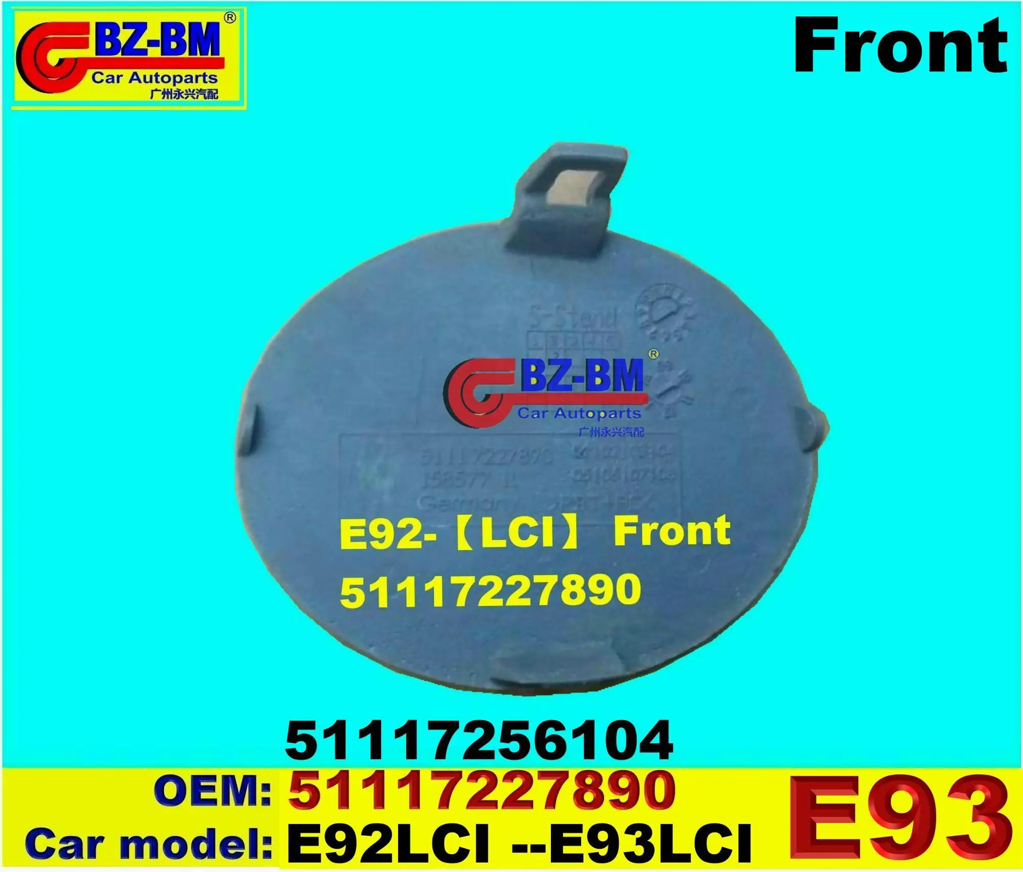 For Bmw And Benz Bumper Cover Bmw F30 51117396838 - Buy Bumper Cover ...