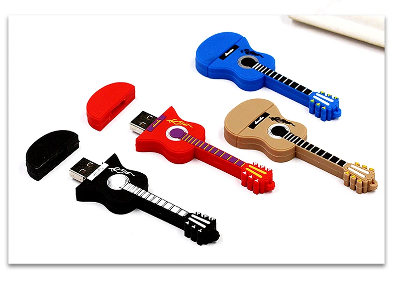 Guitar Usb Flash Drives 1gb 2gb 4gb 8gb 16gb 32gb 64gb Memory Stick ...