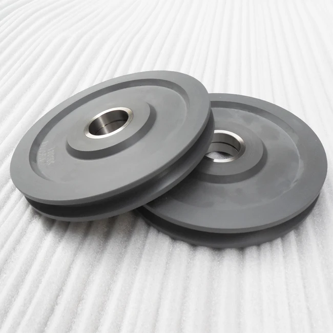 Gray Pvc Plastic Pulley/ Plastic Wheel - Buy Plastic Pulley,Pvc Plastic ...