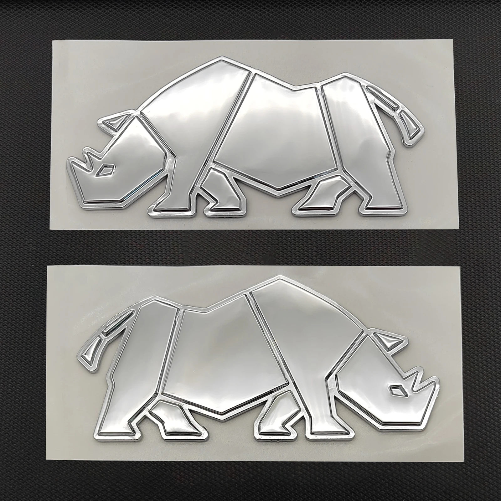 5 Doors Jimny Accessories Chromed Rhino Badge Right Or Left Rhino Badge ...