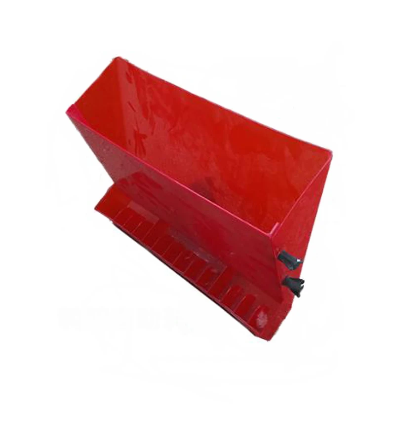 Durable Plastic Quail Bird Feeder Trough - Automatic Feeder