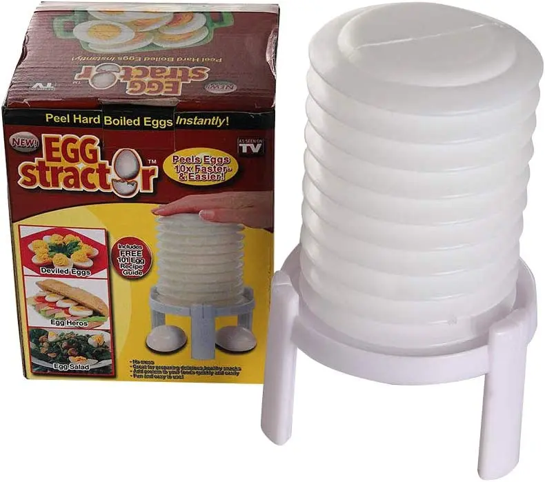 Frying Egg Shell Extractor Hard-boiled Egg Shell Tools Egg Peeler ...