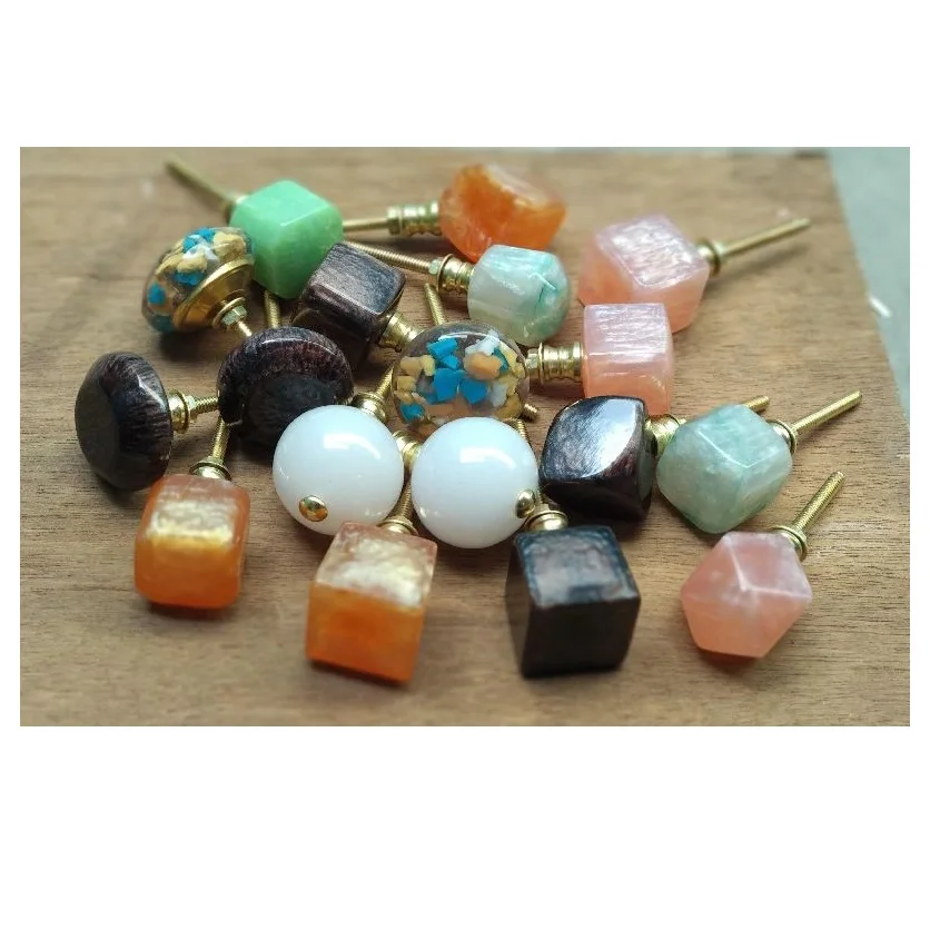 Classic Resin Knobs - Stylish & Eco-Friendly Handles