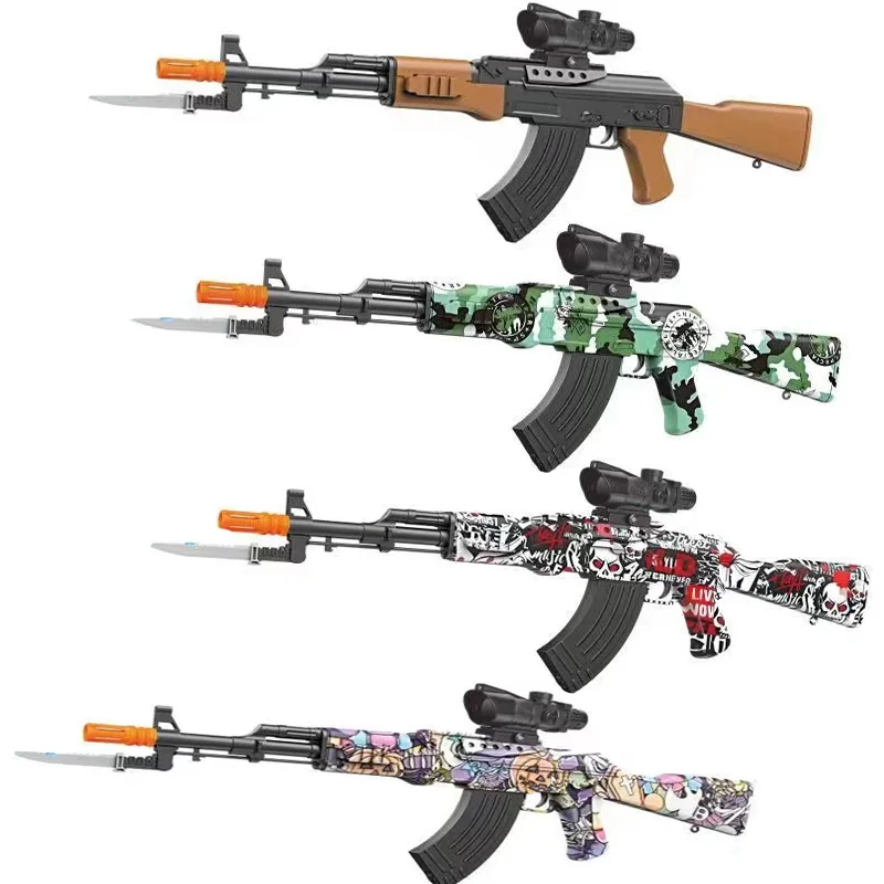 Yuanqi Productos Novedosos 2024 Electric Toy Water Bullet Akm47 Pistola De Juguete Ak47 Gel ...