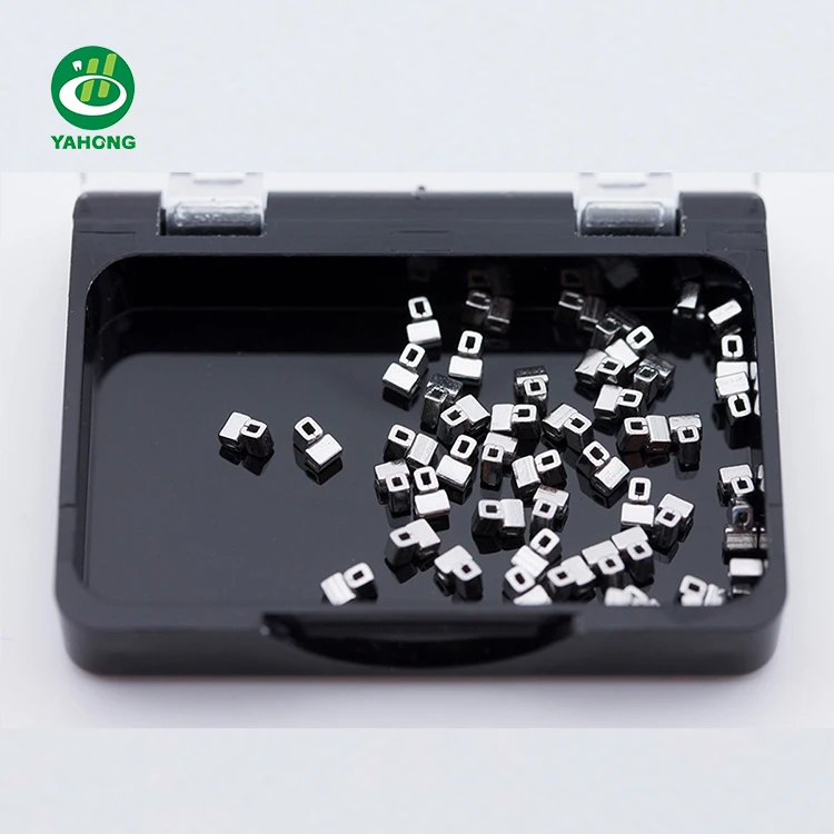 Dental Crimpable Cross Metal Bracket Tubes Ortho Stops Orthodontic ...