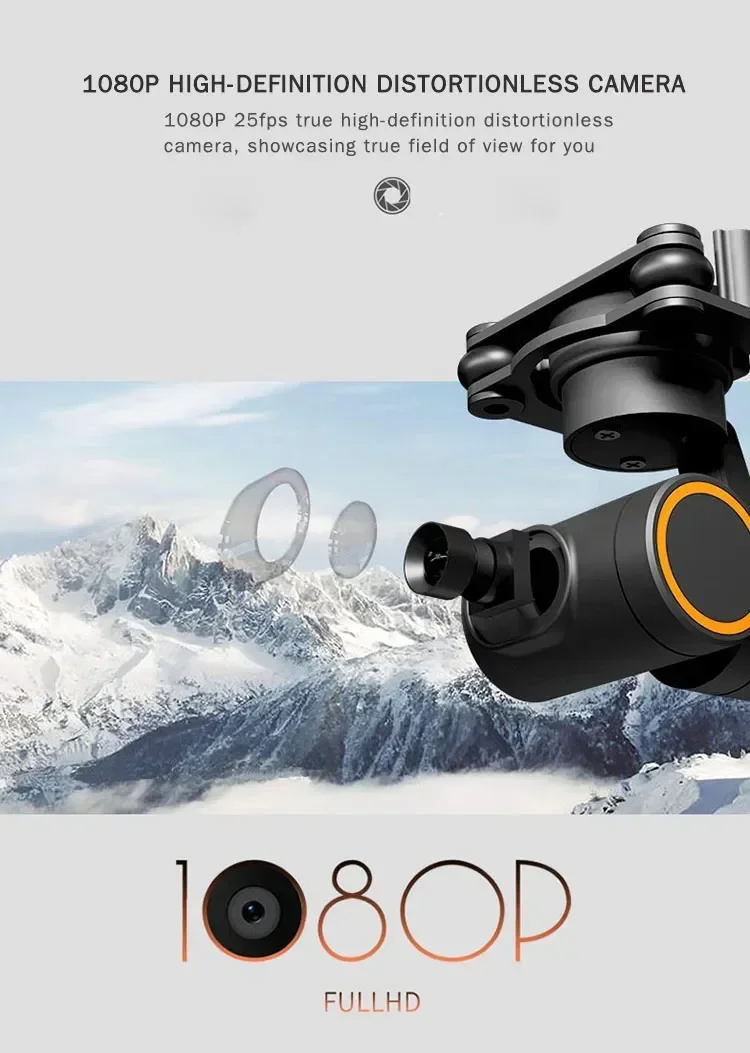 SkyDroid C10 1080P Gimbal Camera 7.4-74V Three-Axis HD Stabilization ...