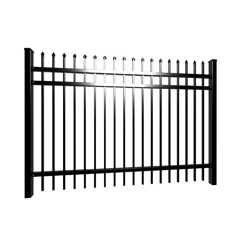 New Design Galvanized Tube With Spear Top Tubular Steel Fencing - Buy ...