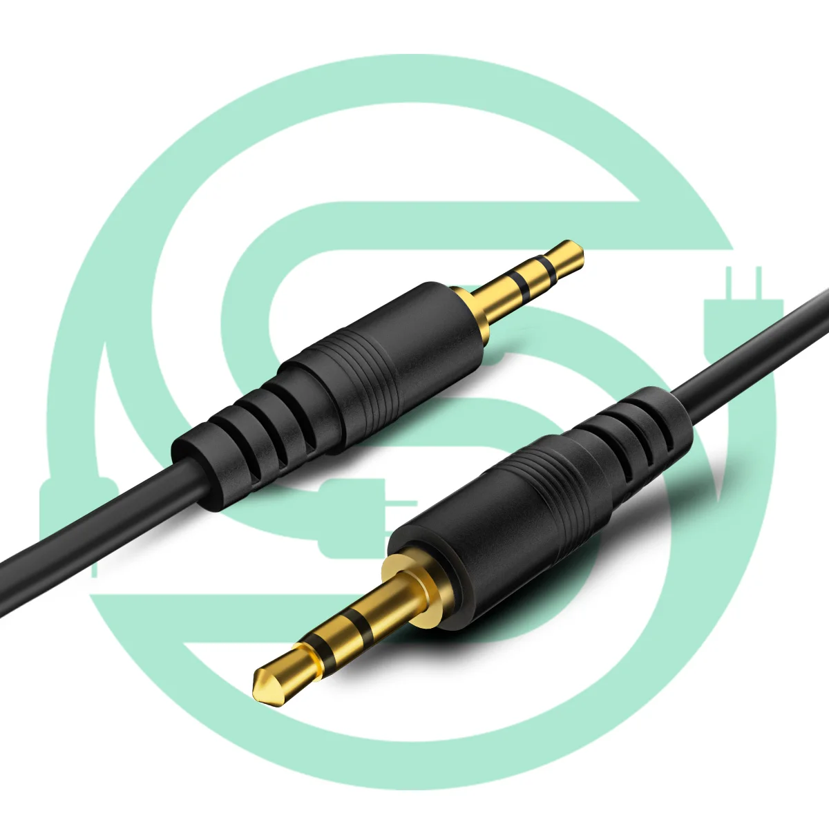 3ft 6ft Extension Charging Power Cord 3.5mm Stereo Snaked Audios Jack ...