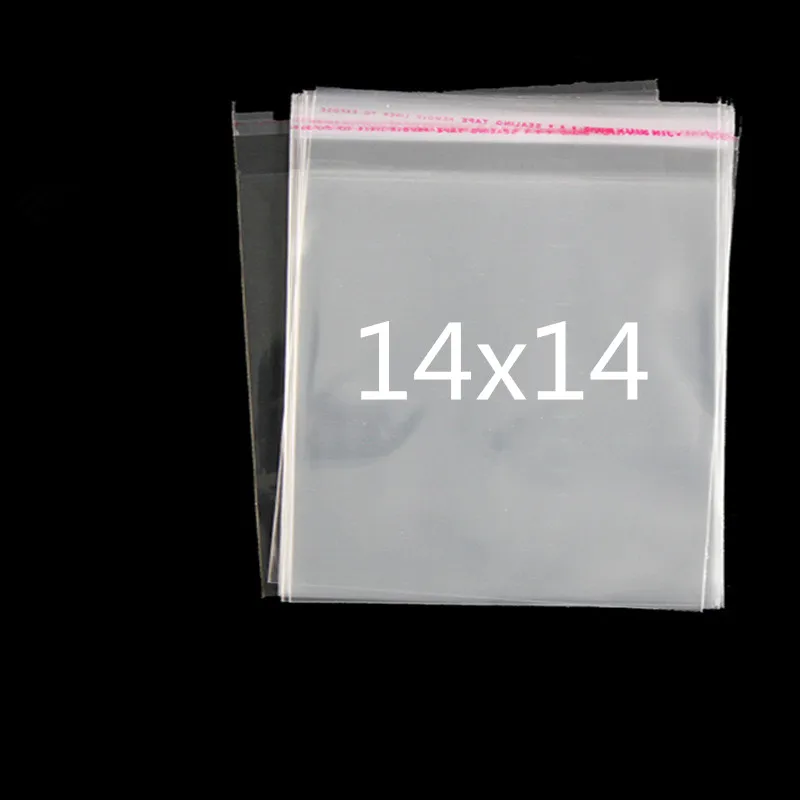 100 Pcs Custom Transparent Polybag Packaging - Clear Plastic Bags for ...