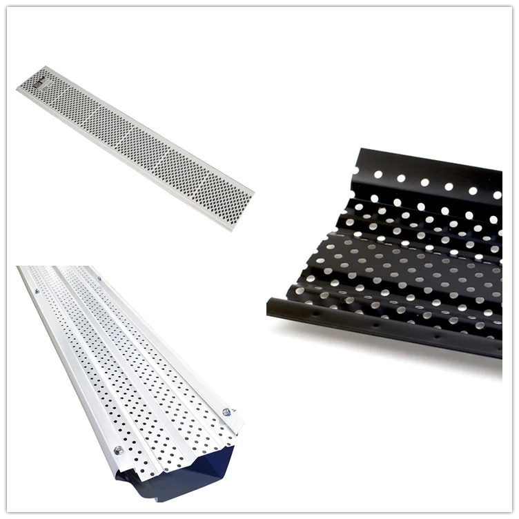Gutter Guards Preventing The Leafs Aluminum Perforated Metal Sheet ...