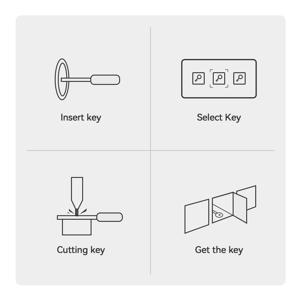 2024 Key Kiosk Self Service Key Cutting Machine - Fast & Convenient