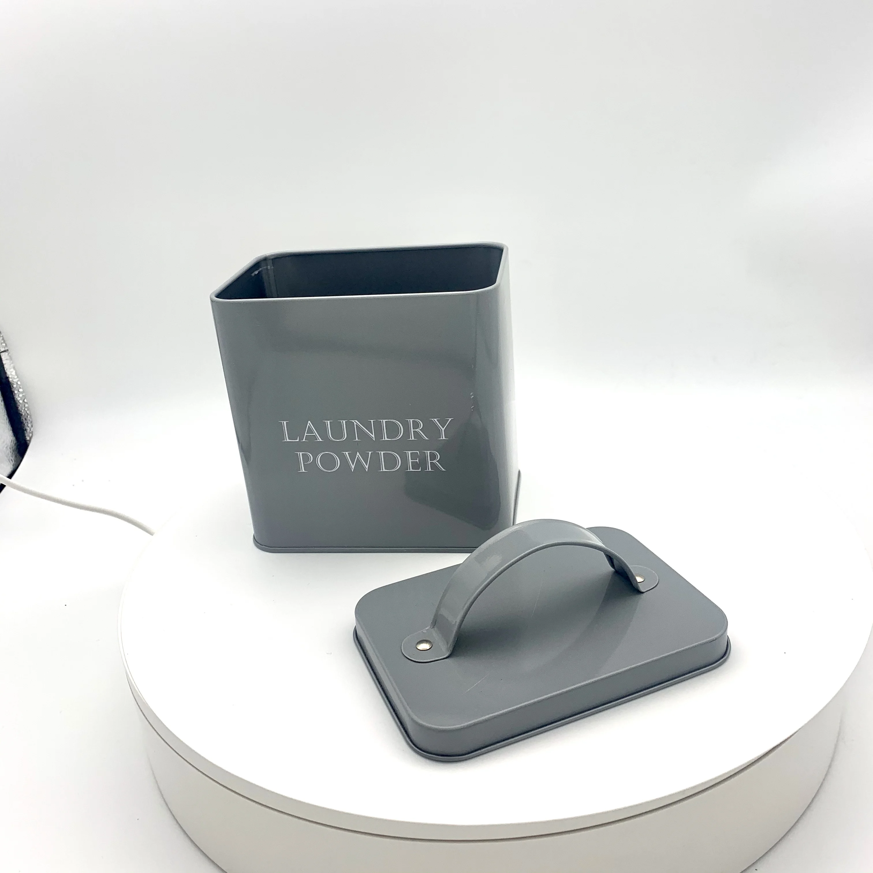 Wholesale Custom Design Laundry Powder Tin Box Packaging Washing Powder ...