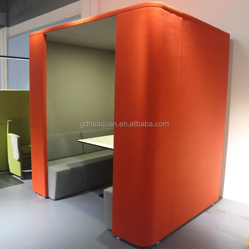 Morden High Back Booth Privacy Sofa Seating for Offices