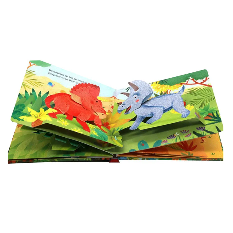 Custom Children Toy Book 3d Pop Up Book High Quality Hardcover Cartoon ...