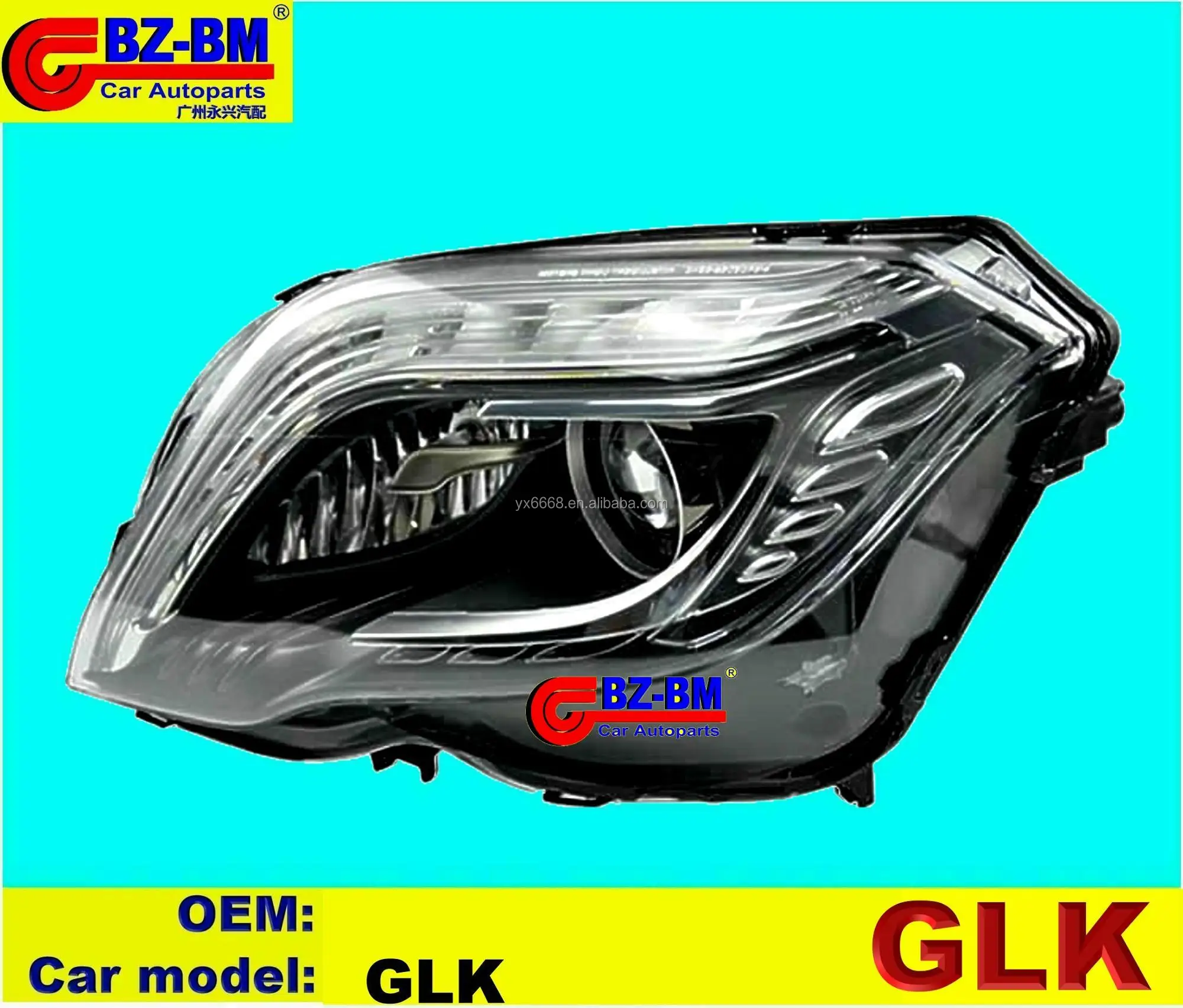 Faro De Xenón Hid Para Benz Glk 2048200939,2048201039 - Buy Faro ...