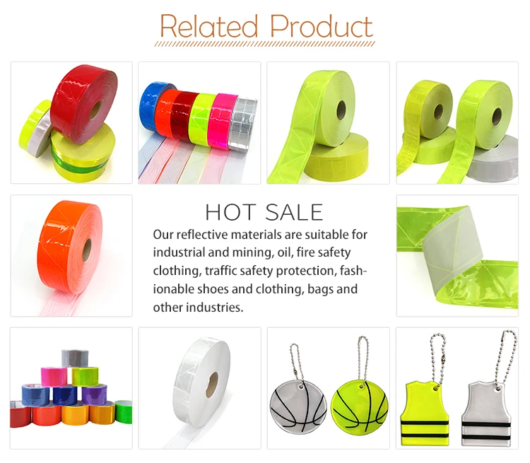 High Light Yellow Pvc Fluorescent Reflective Tape for Road Sign and ...