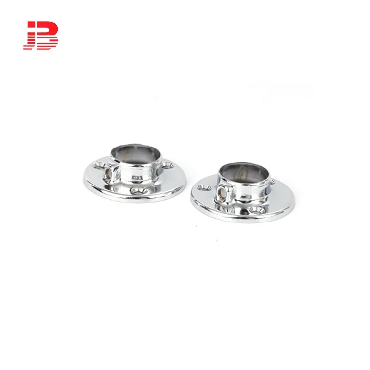 Metal Chrome 25mm Round Pipe Flange Base| Alibaba.com