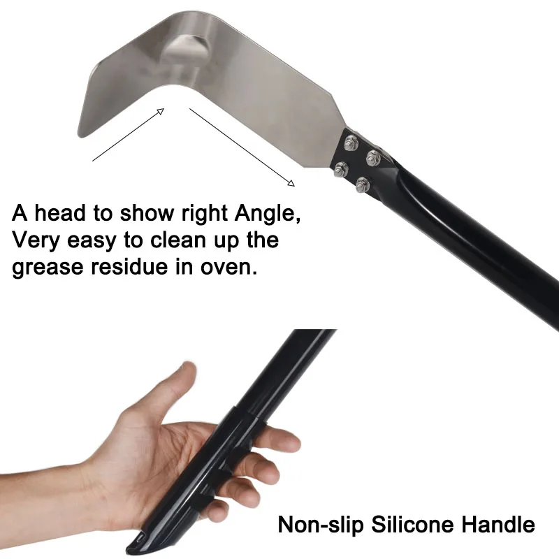 Slag Scraper for Pizza Ovens - Efficient & Durable Tool