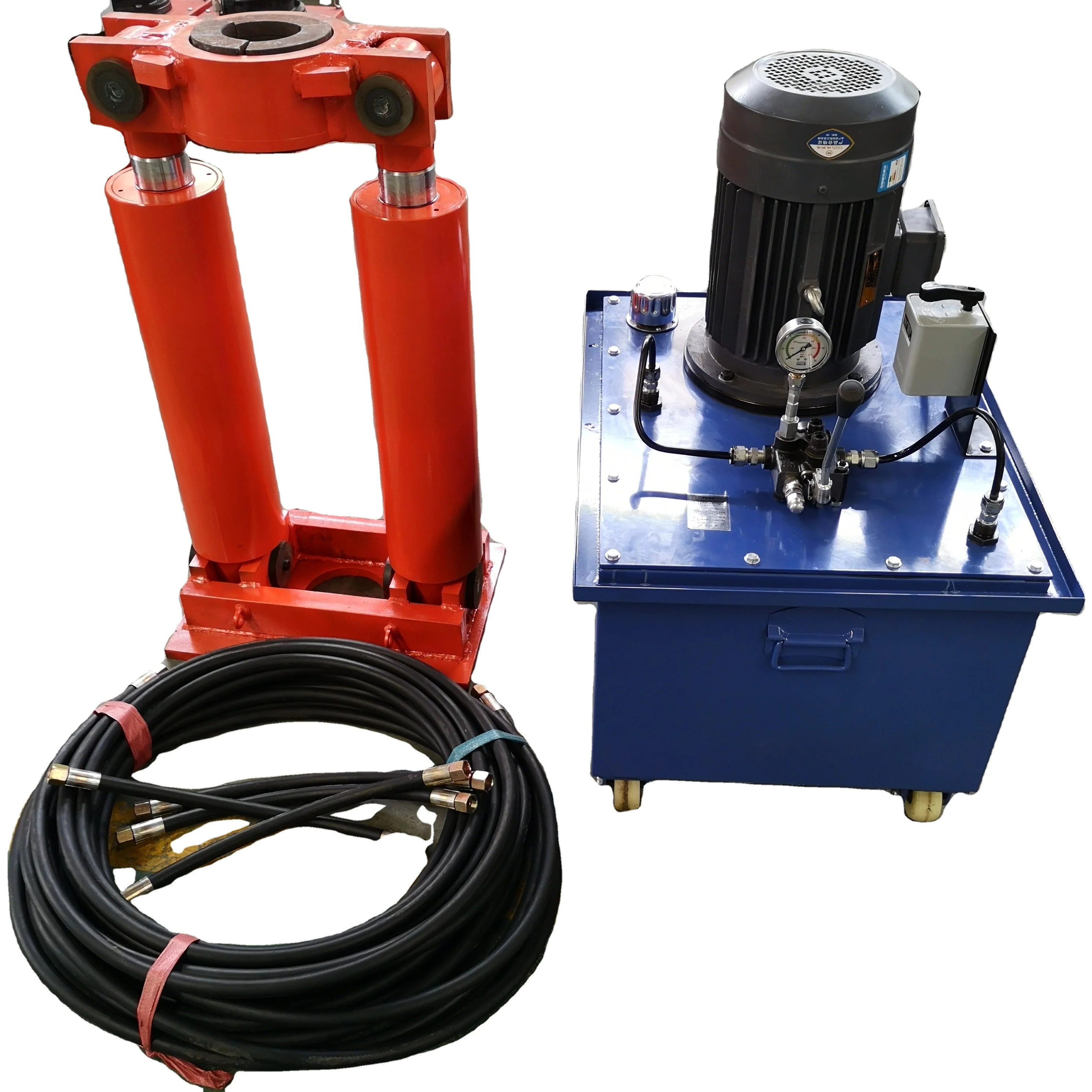 Direct Selling Electric Hydraulic Pipe Pulling Machine 100 Tons Pipe ...