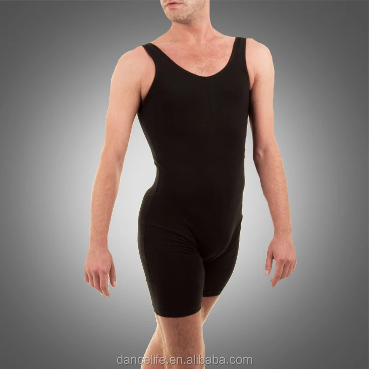 A2626 Black Dance Unitard Wholesale Gymnastics Leotards Boy tank Ballet ...