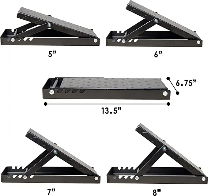 Wellshow Professional Squat Wedge Block Slant Board Improve Strength