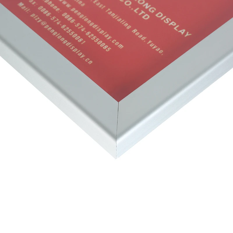 32mm A1 Mitred Corner Silver Lockable Snap Frame With Allen Key - Buy ...