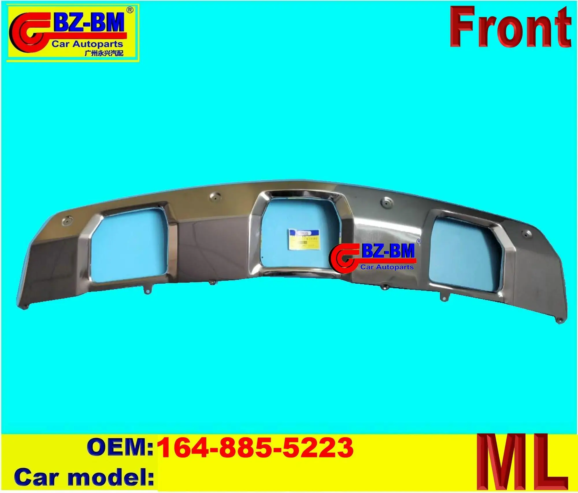 Hood Fender FRONT BUMPER REINFORCER BAR for BMW Benz