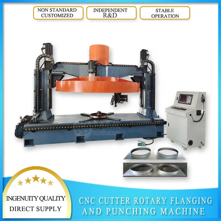 Axial Flow Fan Deflector Knife Rotary Hydraulic CNC Machine