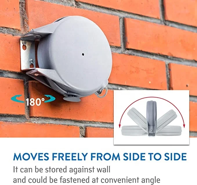 Robust Extendible 12m Outdoor Retractable Clothesline