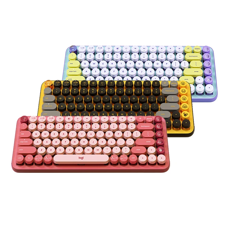 Original Logitech POP Bubble Wireless Mechanical Keyboard 87 Keys ...