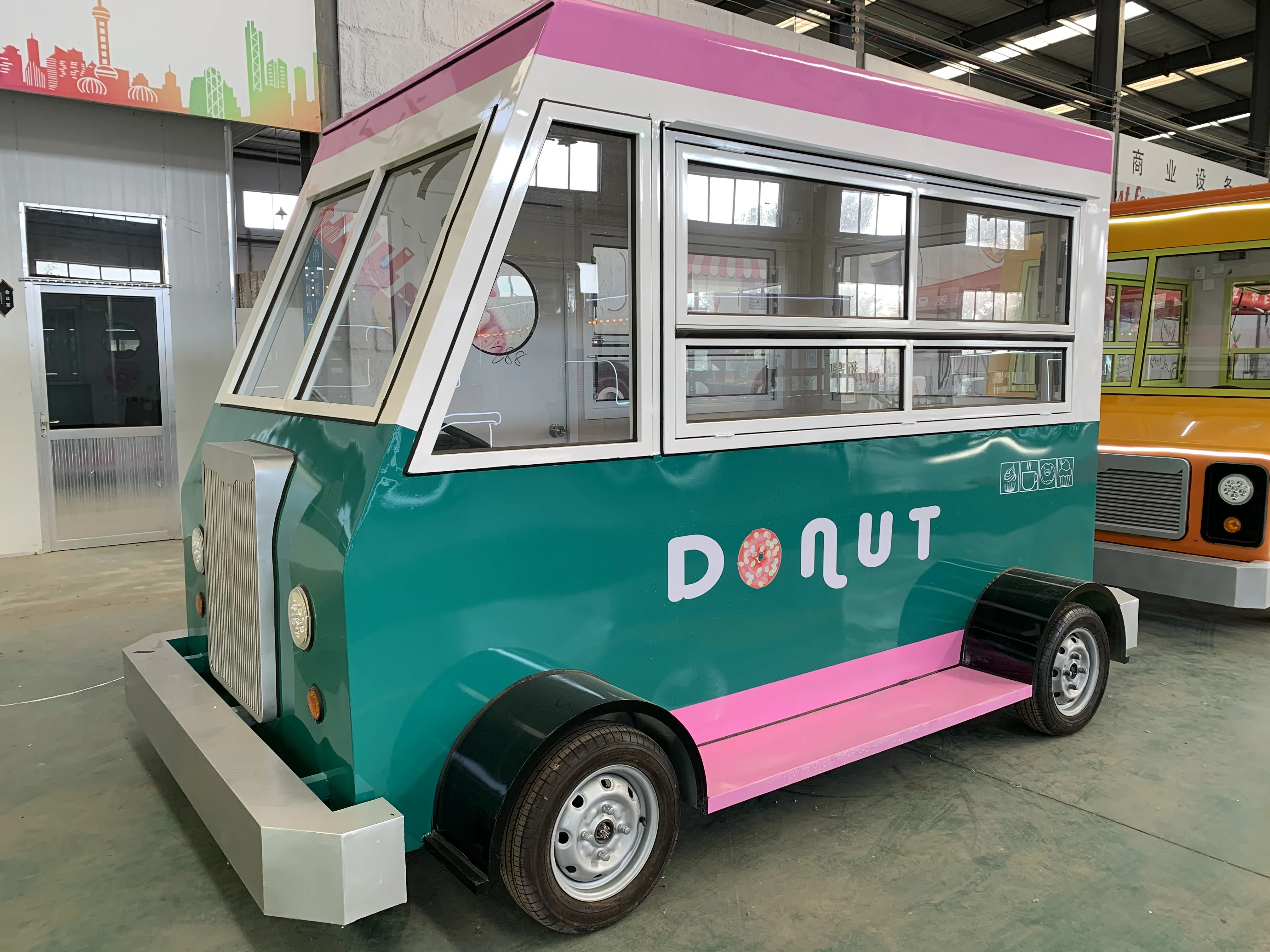 OEM 7m Long Concession Food Cart - Durable & Versatile