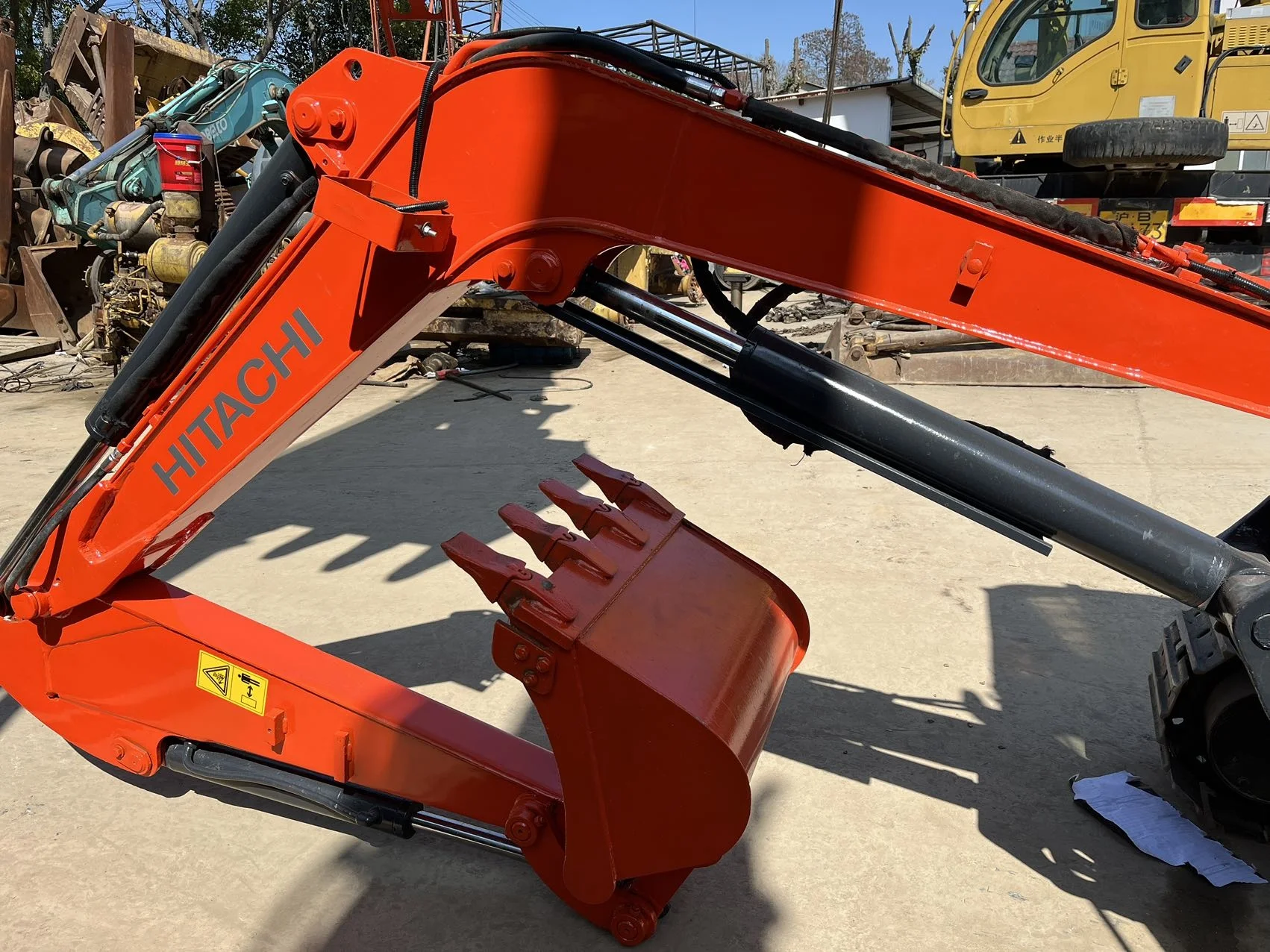 Used Original Japan 3t Mini Digger Hitachi Zx35 Crawler Mini Excavator ...